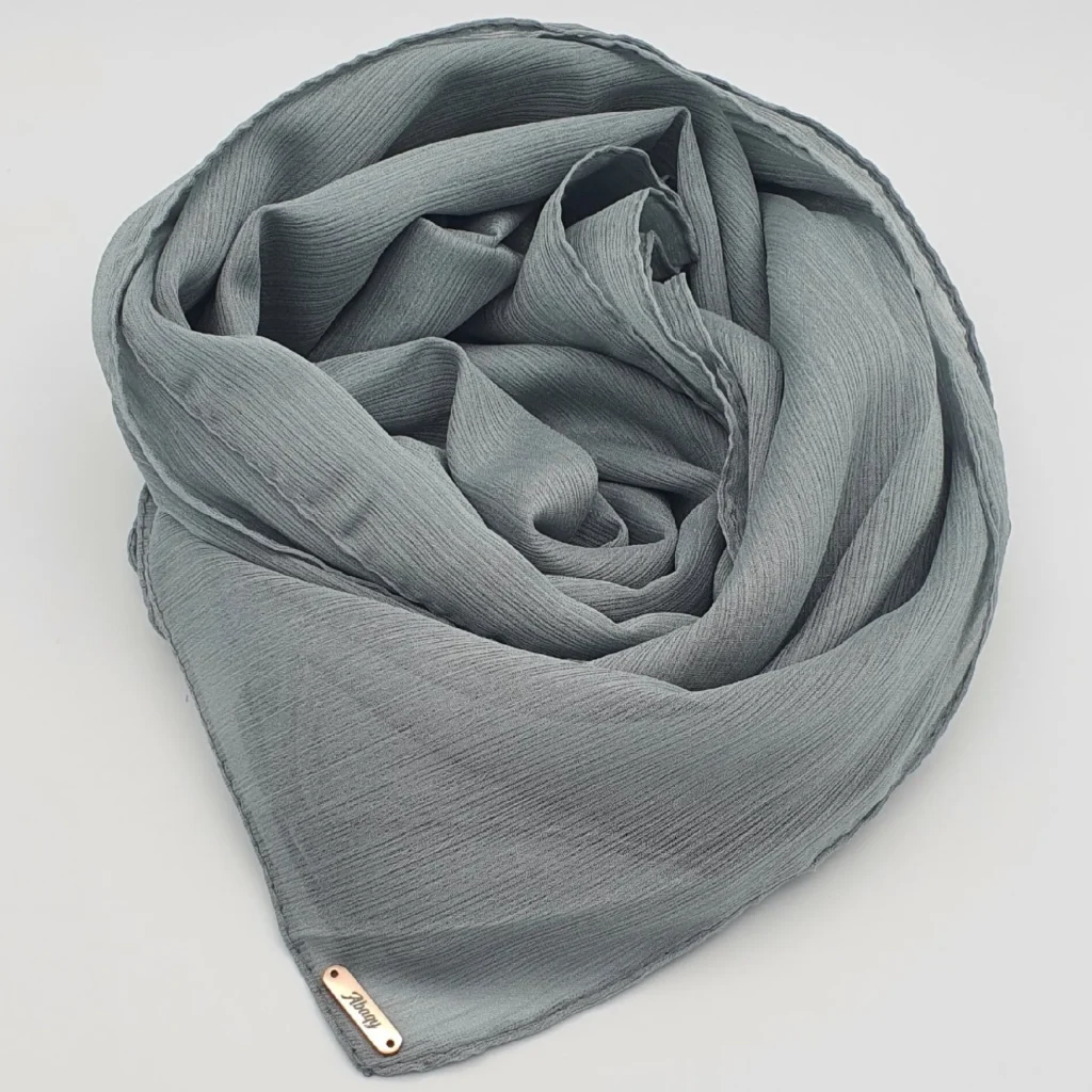 Crinkle Chiffon - Sage Green | Abaqy Hijab